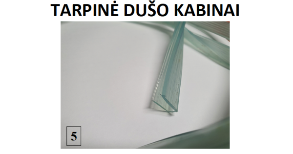 Tarpinė dušo kabinai